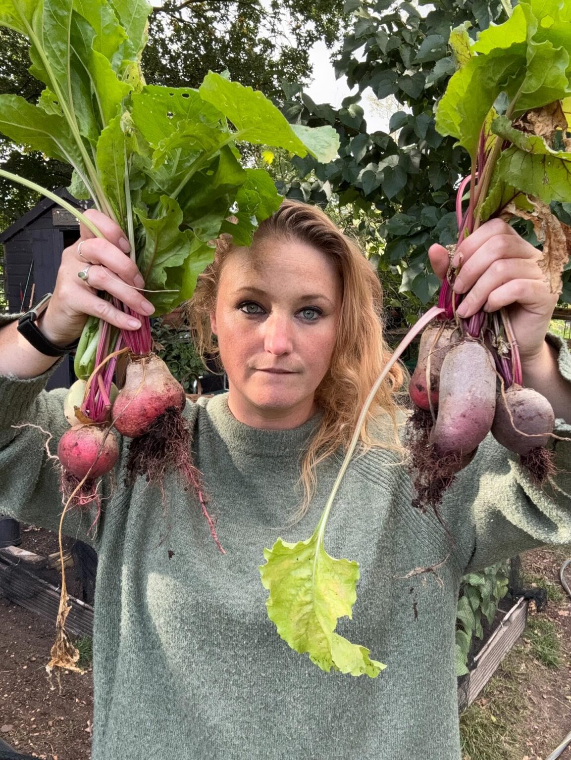 Behind the Gardener: Jessie Plot 37 - Grown Local